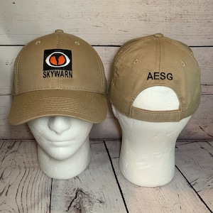 Embroidered Skywarn Storm Spotter Hat / Amateur Radio Field Day ...