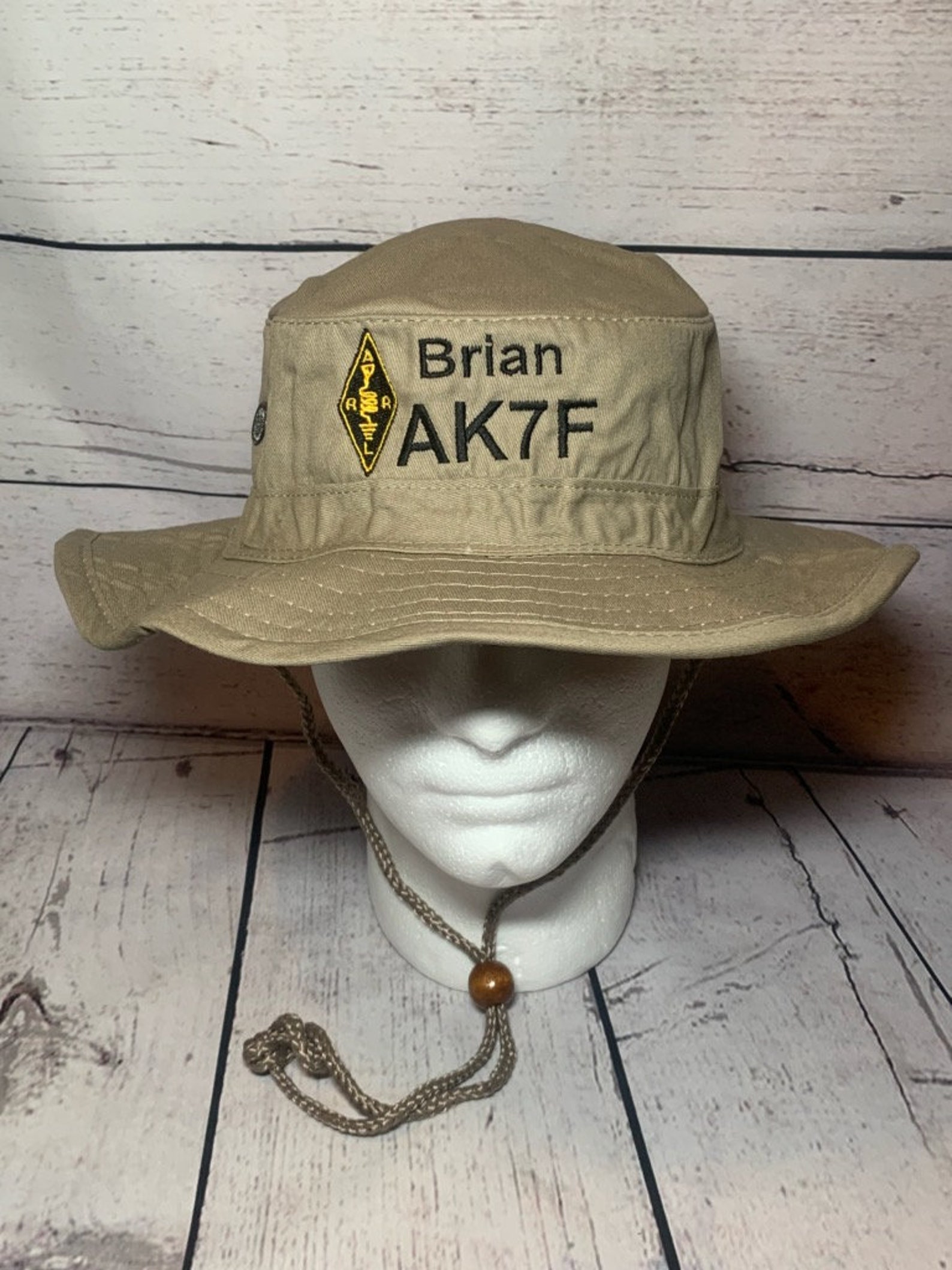 Ham Radio Hat Custom Embroidery Amateur Radio Callsign Hat Ham | Etsy