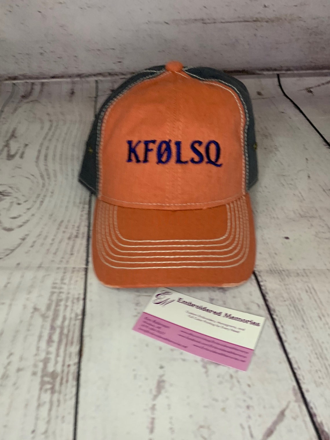 Ham Radio Embroidered Callsign Hat Amateur Radio Hats Custom Embroidery ...