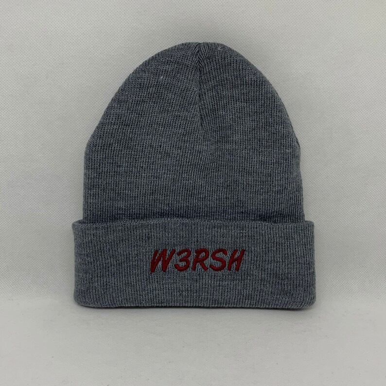 Ham Radio Custom Text Beanie Hat Amateur Radio Personalized | Etsy