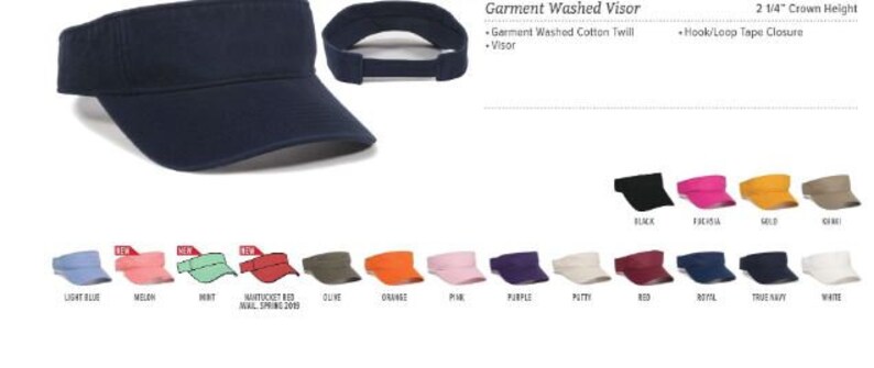 Embroidered Custom Text Visors Monogrammed Visors Custom - Etsy