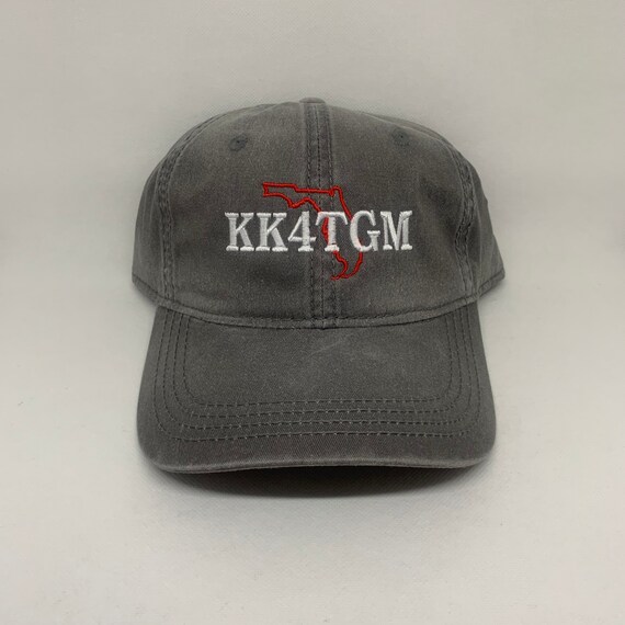 Ham Radio Embroidered Callsign Hat Amateur Radio Hats | Etsy