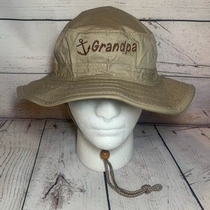 Boonie Hat Custom Embroidered Custom Hat / Personalized Hat / Custom ...