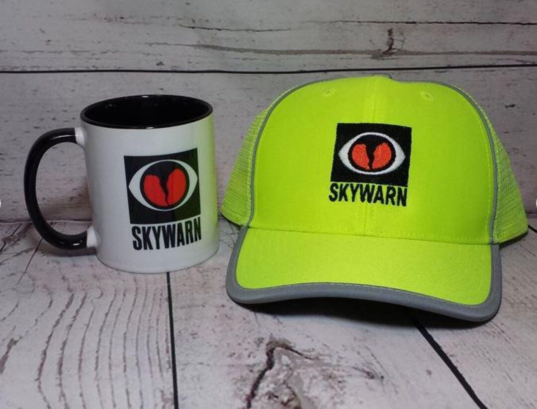 SKYWARN Combo Hat and Cup Skywarn Storm Spotter High Visibility Hat - Etsy