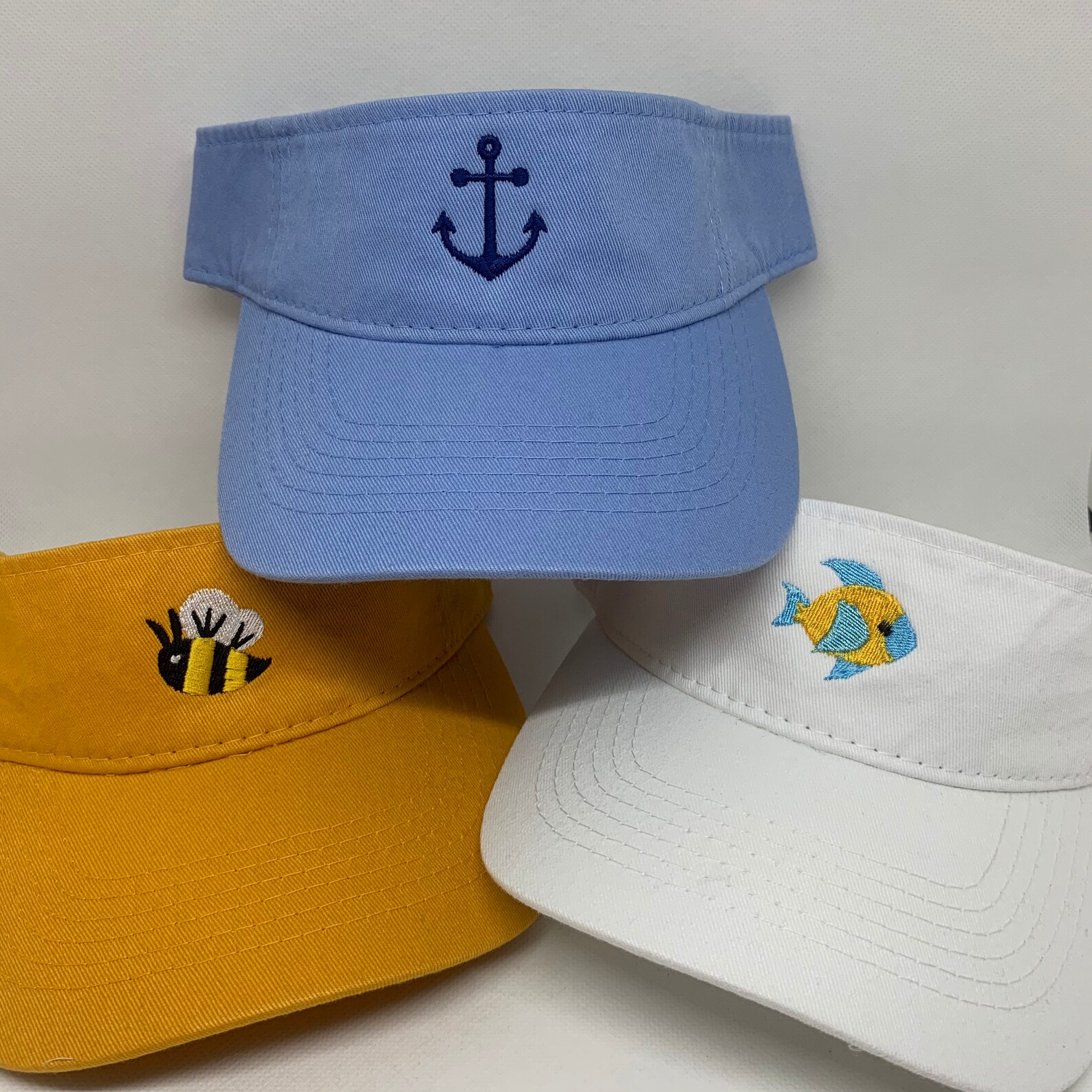 VISOR With Embroidered Mini Design Custom Visor Mens Visor - Etsy