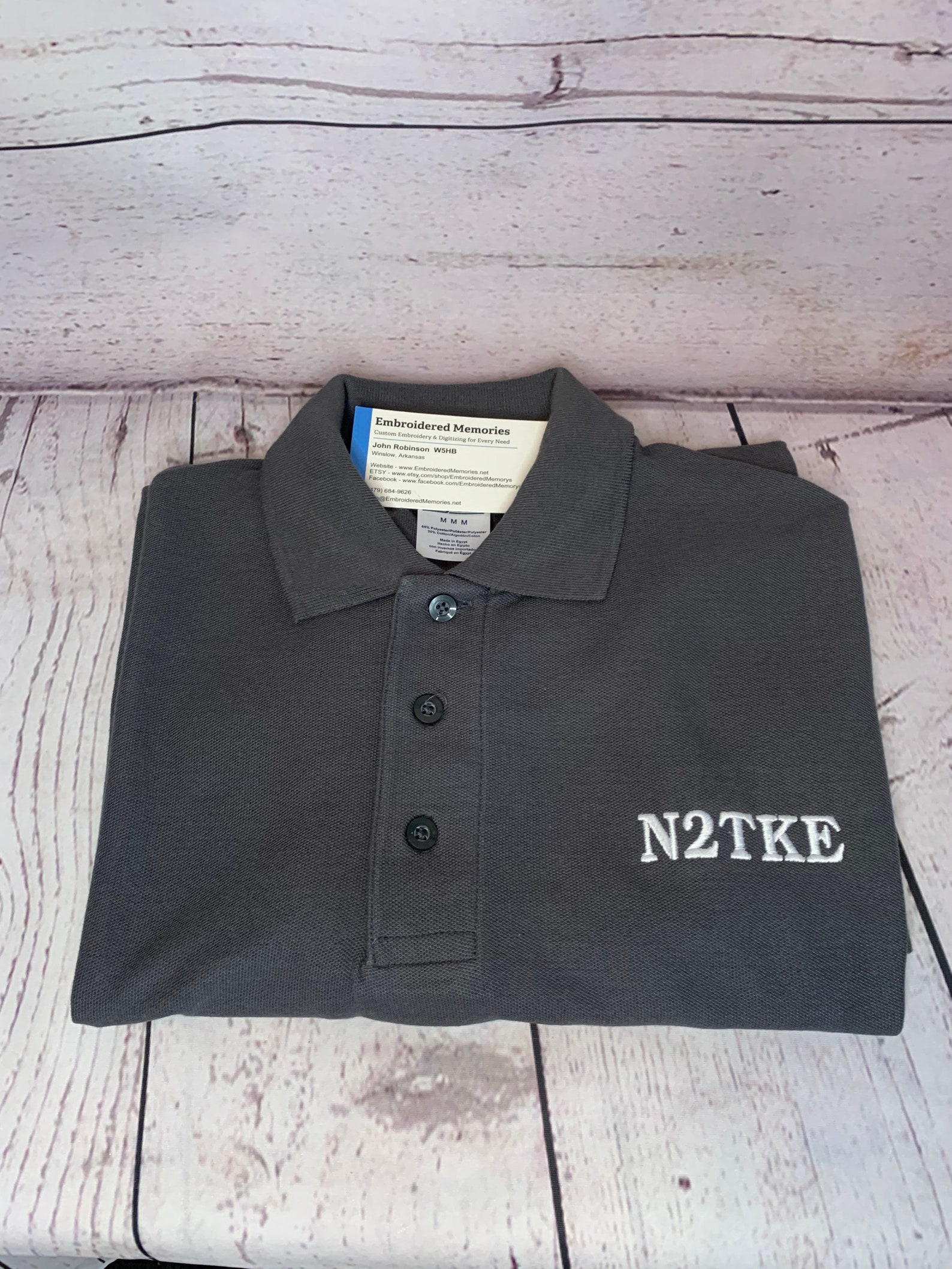 Ham Radio Polo Shirts Ham Radio Callsign Amateur Radio Fathers Day Ham ...