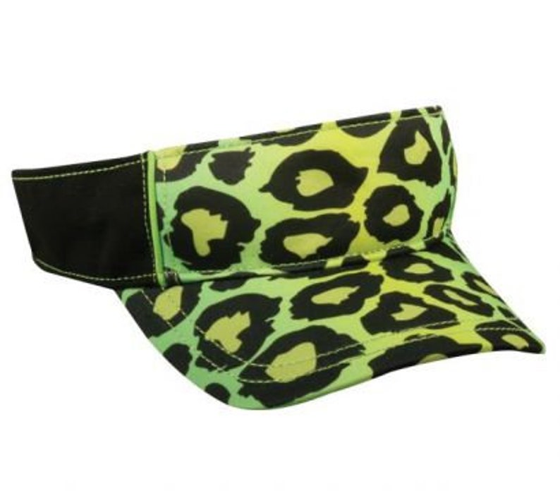 Leopard Print Visor Peace Tie Dye Visor Custom Embroidered - Etsy