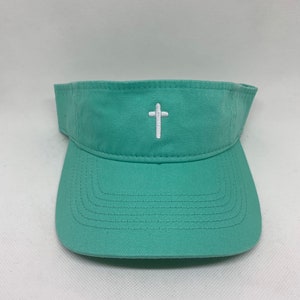 Cross Visor Embroidered Cross Custom Visors Embroidered Visors ...