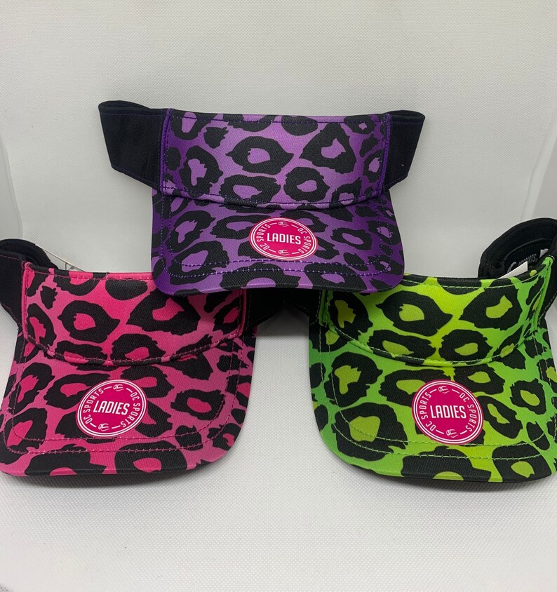 Leopard Print Visor Peace Tie Dye Visor Custom Embroidered - Etsy