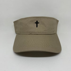 Cross Visor Embroidered Cross Custom Visors Embroidered Visors ...