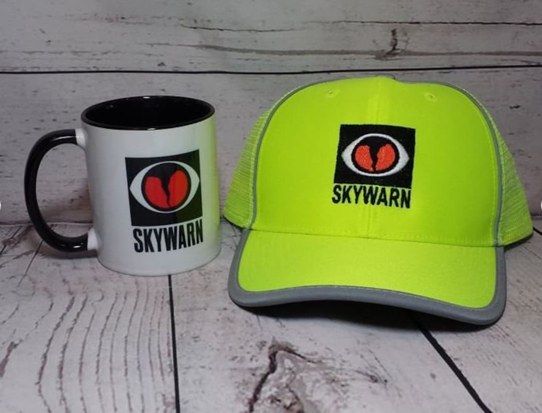 SKYWARN Combo Hat and Cup Skywarn Storm Spotter High Visibility Hat - Etsy