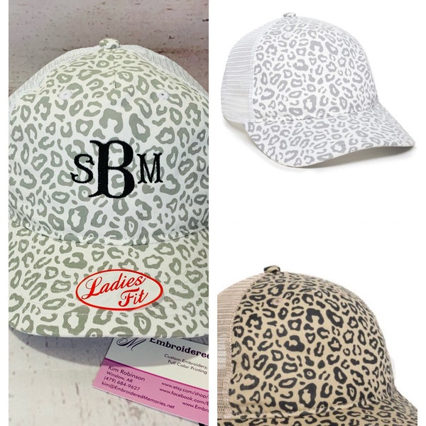 Leopard Print Hat - Etsy