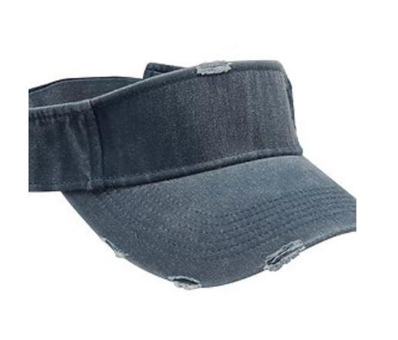 BLANK Distressed Visor / Mens Visor / Womens Visor / Dad Visor / Mom ...