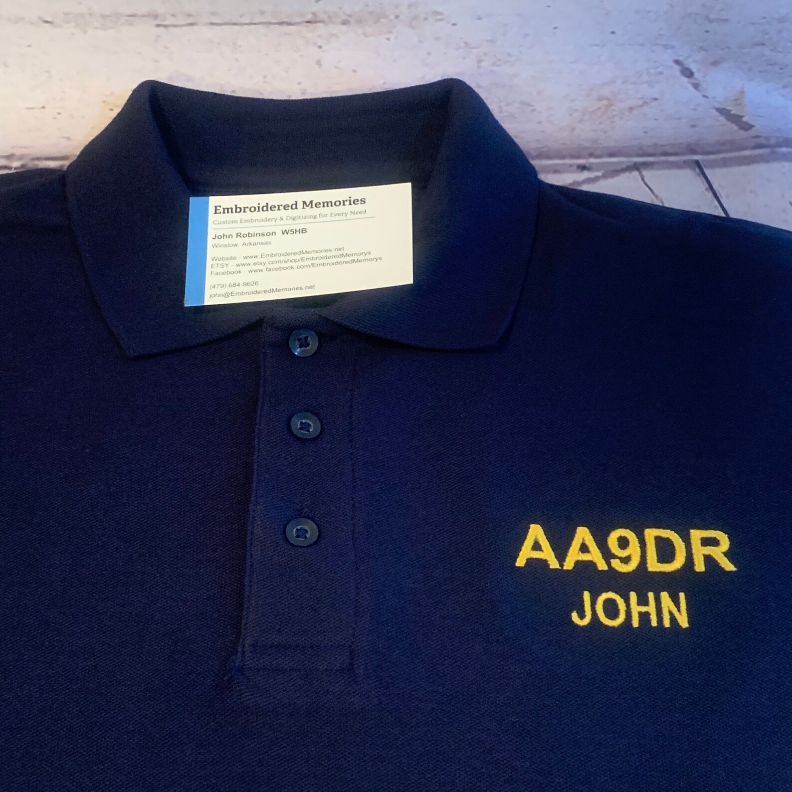 Ham Radio Polo Shirts Ham Radio Callsign Amateur Radio Fathers Day Ham ...