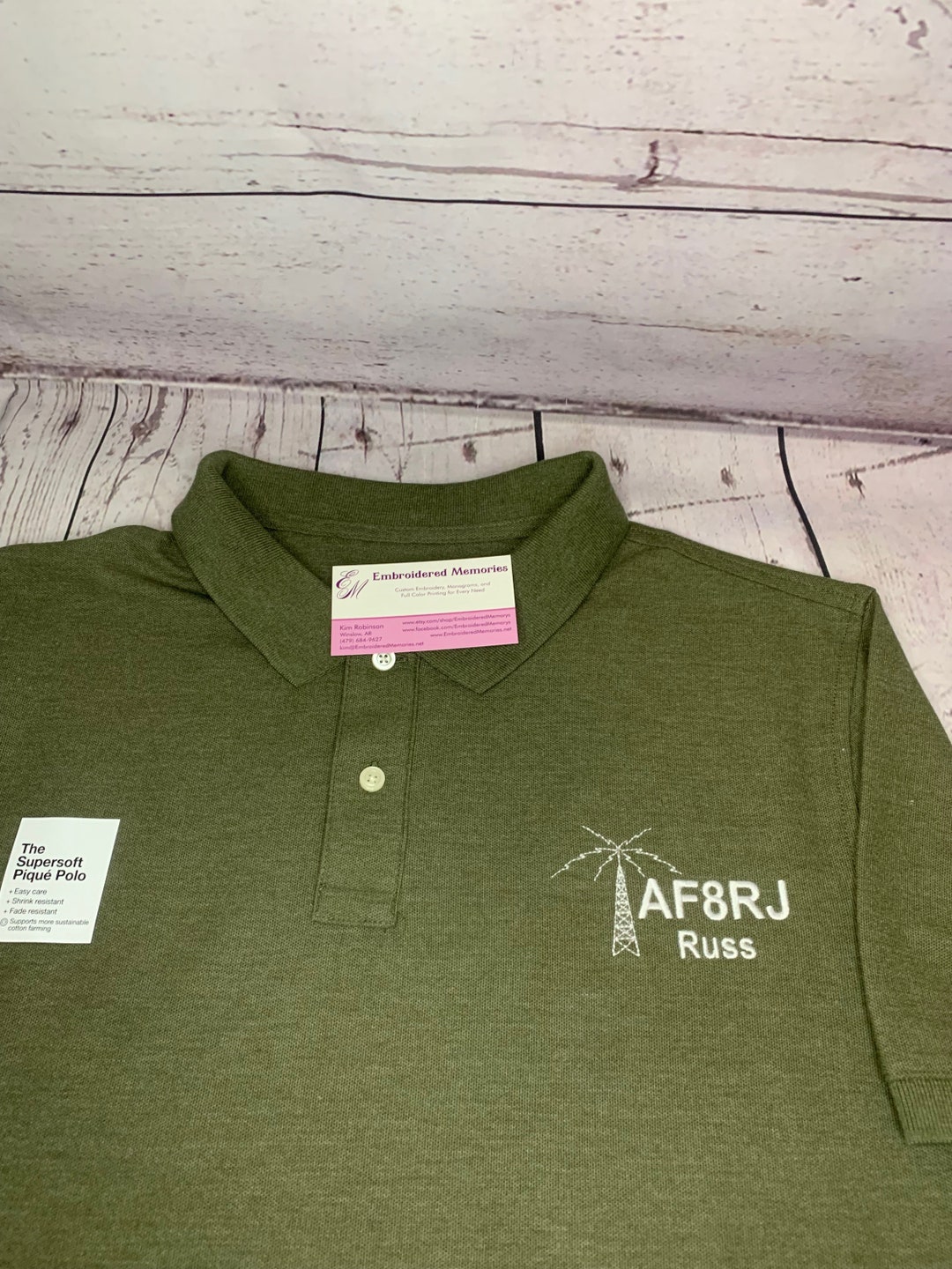Ham Radio Polo Shirts Ham Radio Callsigns Amateur Radio Fathers Day Ham ...