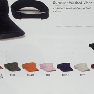 Custom Text & Mini Design Custom Visor Mens Visor Womens Visor - Etsy
