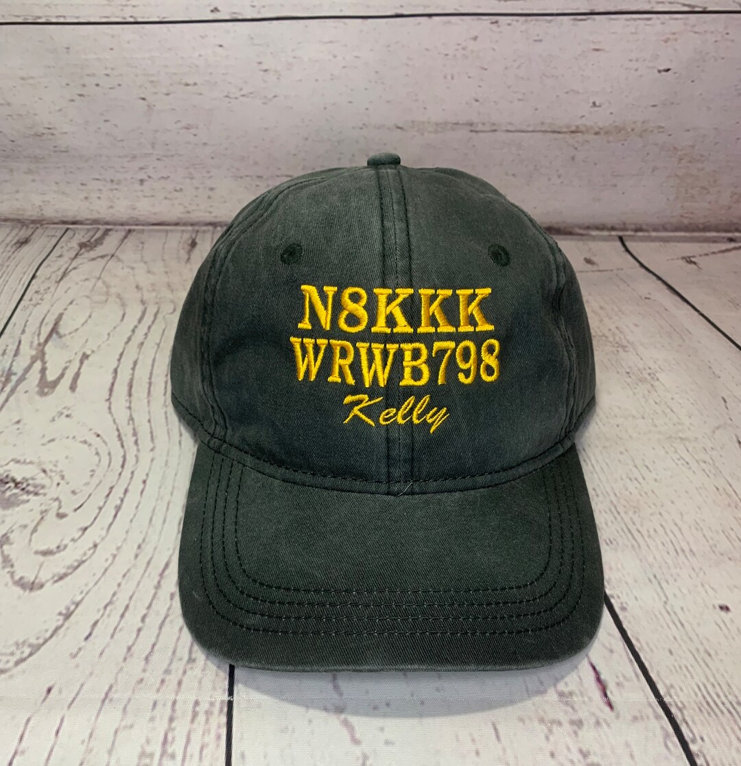 Ham Radio Hats Amateur Radio Hats Custom Caps Dad Hats Custom ...
