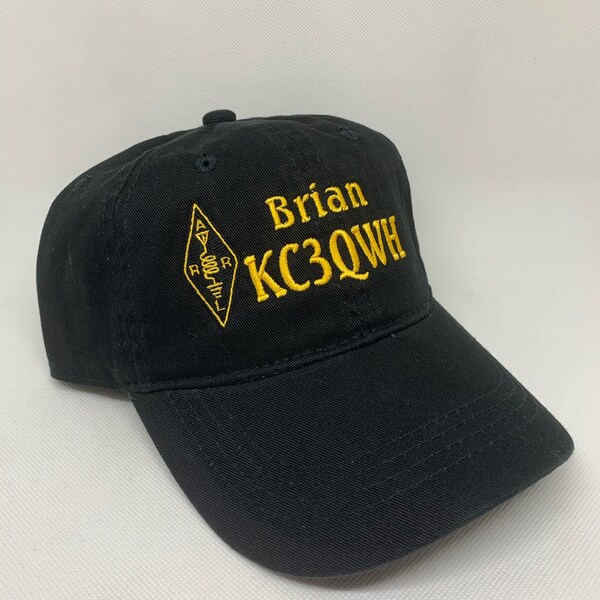 Ham Call Sign Hat - Etsy