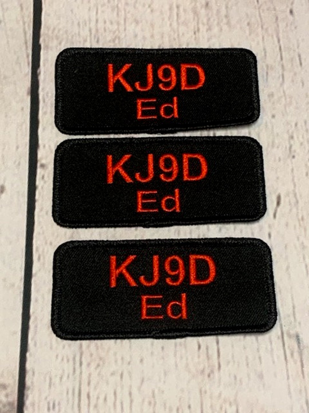 Ham Radio Patches Callsign Patches PATCHES Ham Radio Embroidered ...