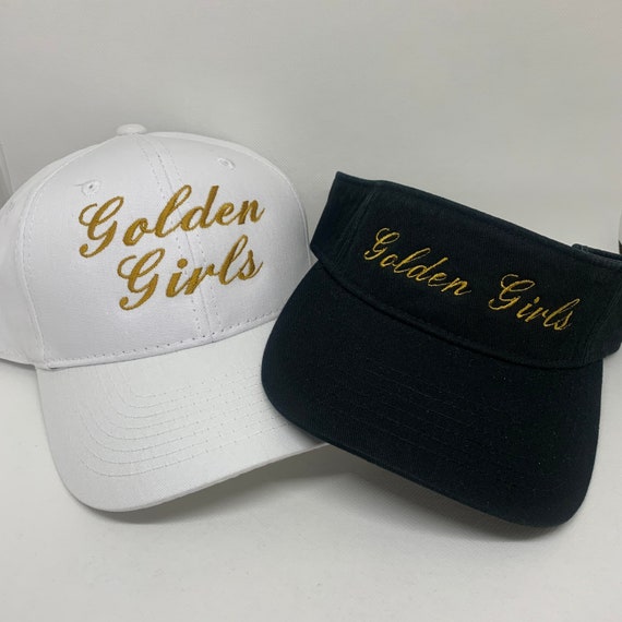 Golden Girls Embroidered Hat Golden Girls Visor Golden Girls | Etsy