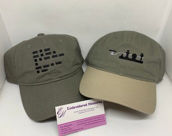 Embroidered Amateur Radio Call Sign Hat With CW Key and Name / Ham ...