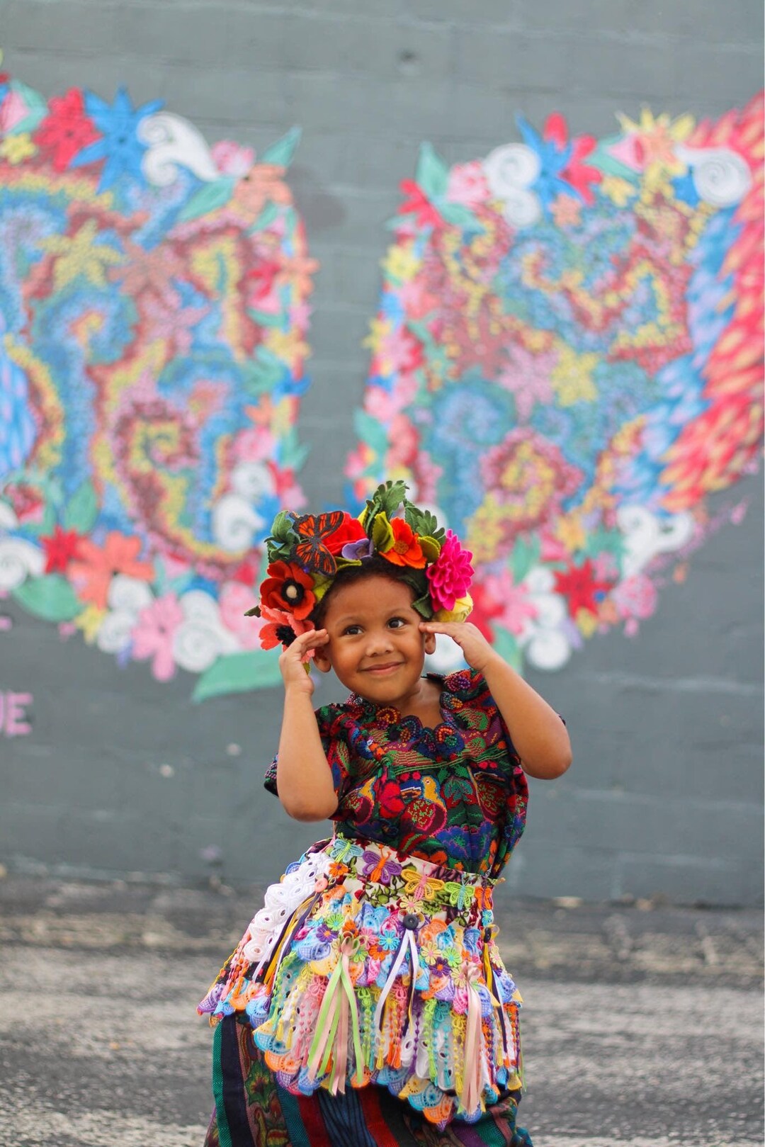 Nicté Statement Piece, Feltflower Crown, Felt Flower Crown, Fridakahlo ...