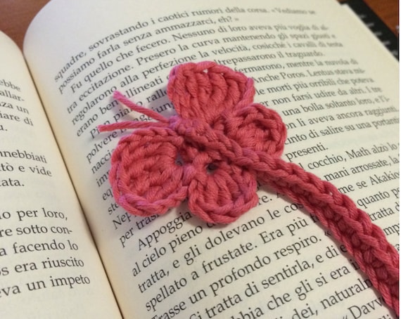 Crochet Butterfly Bookmark Pattern Pdf Butterfly Applique - Etsy