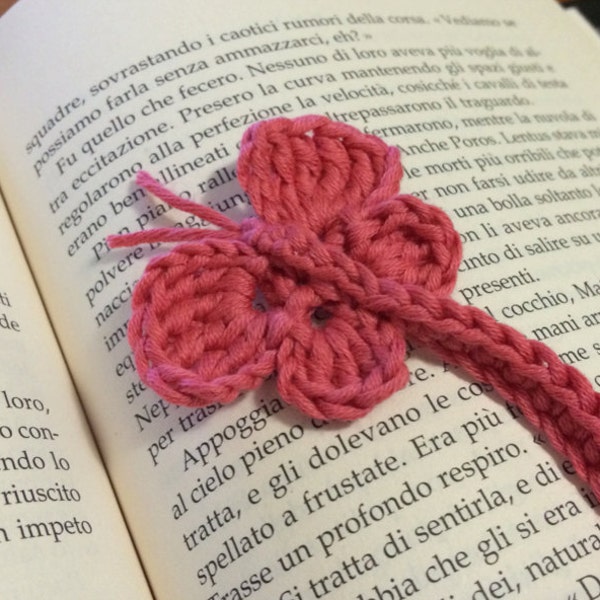 Butterfly Bookmark Crochet Pattern - Etsy