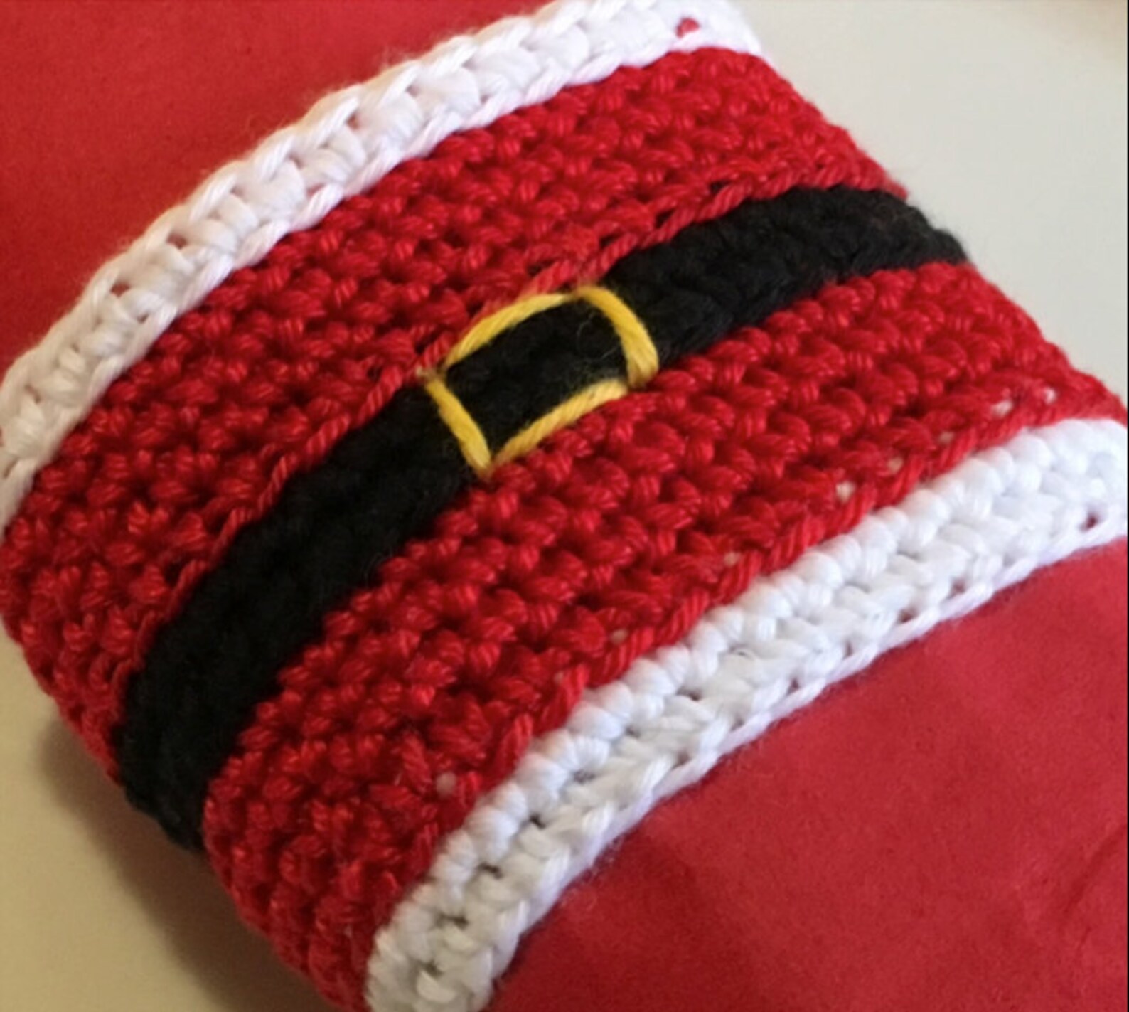 Christmas Crochet Pattern Christmas Napkin Ring Crochet | Etsy