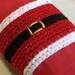 Christmas Crochet Pattern Christmas Napkin Ring Crochet - Etsy