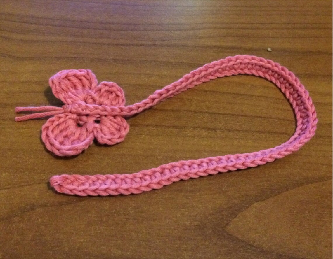 Crochet Butterfly Bookmark Pattern Pdf Butterfly Applique - Etsy