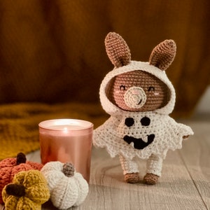 Henry the Ghost Bunny | PDF Crochet Pattern - Etsy