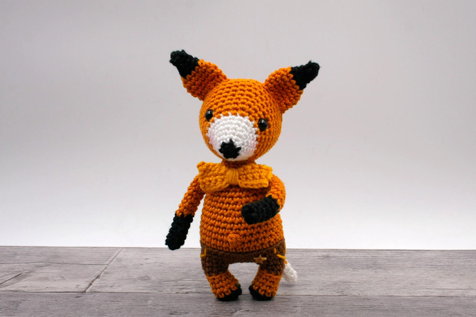 Crochet Pattern: Victor the Mini Fox - Etsy