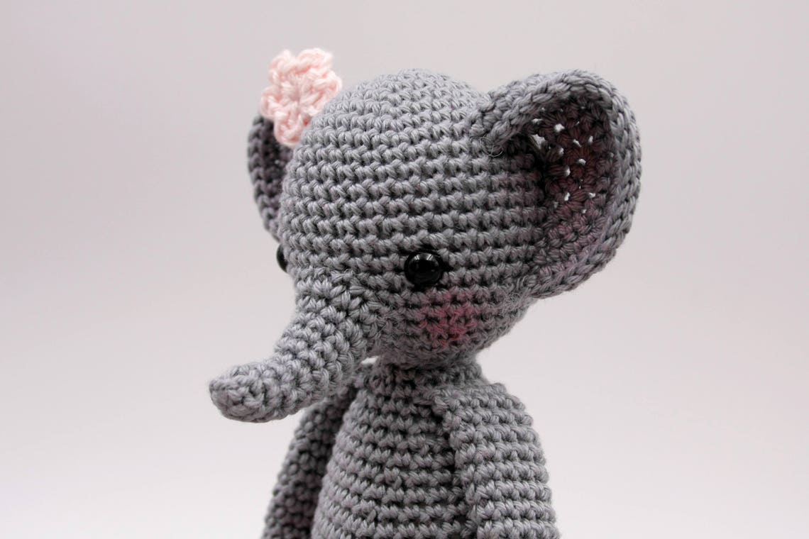 Crochet Pattern: Eli the Mini Elephant - Etsy
