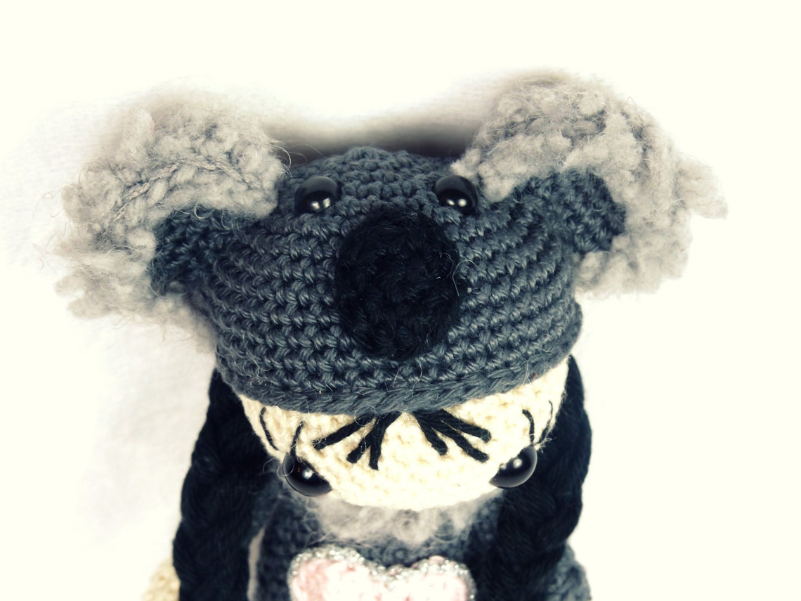 Crochet pattern : Hanna the Koala | Etsy