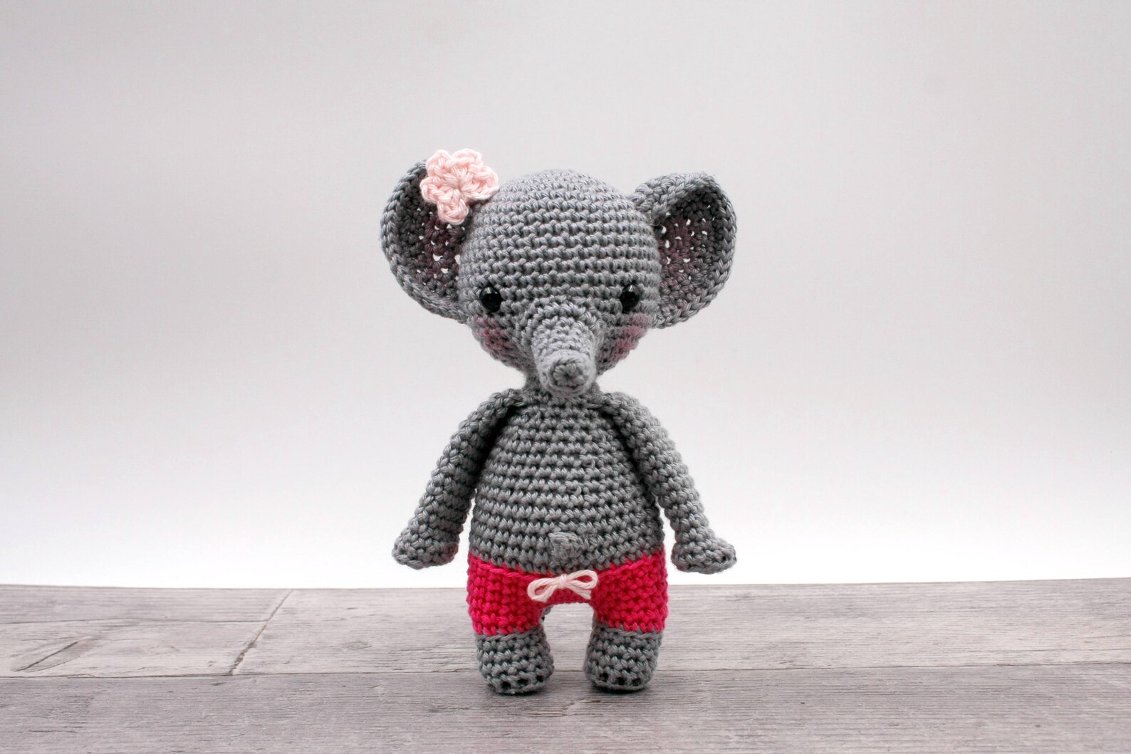 Crochet Pattern: Eli the Mini Elephant - Etsy
