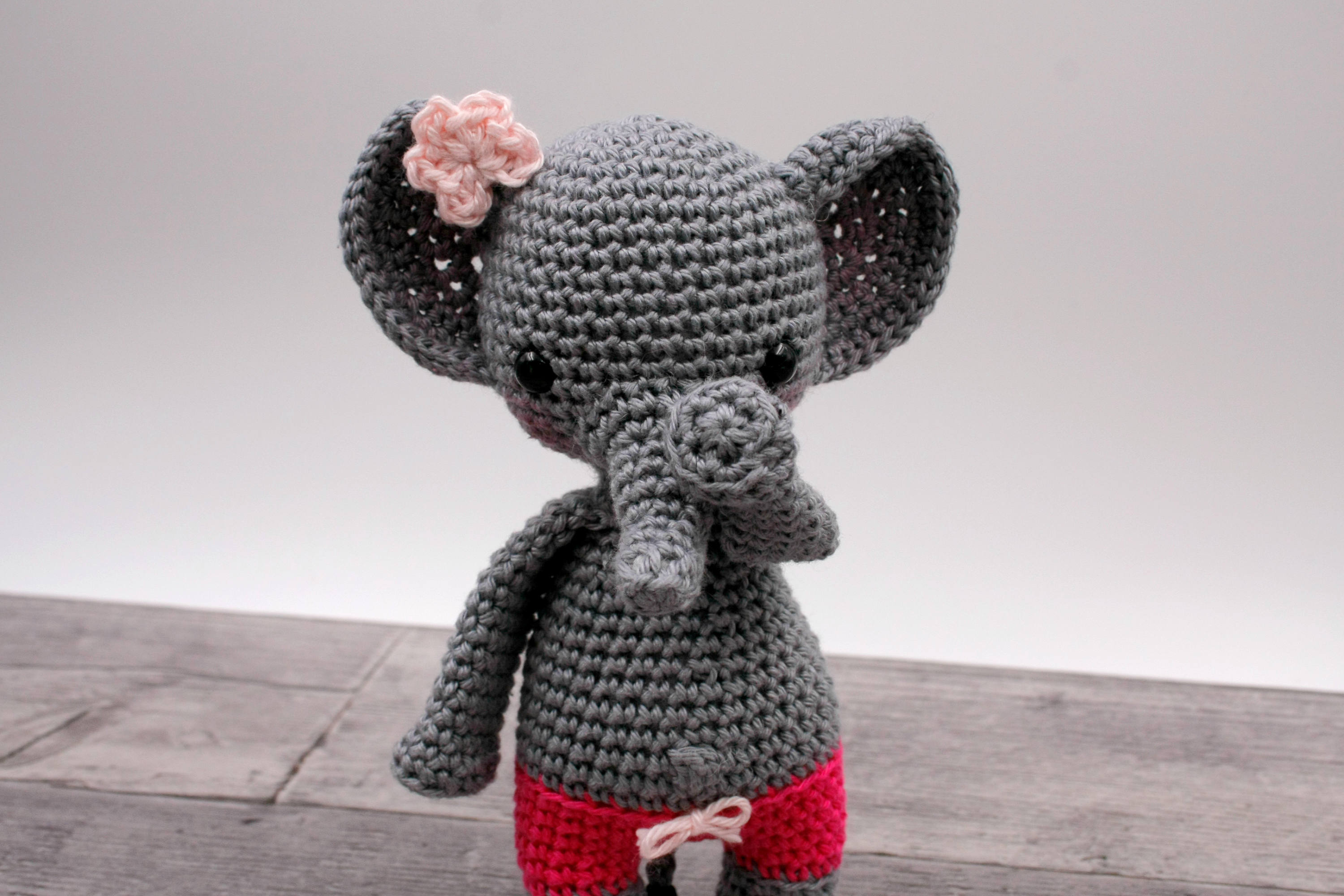 Crochet Pattern: Eli the Mini Elephant - Etsy