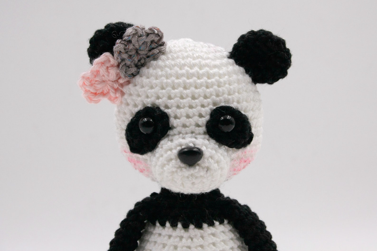 Crochet Pattern: Andrea the Mini Panda - Etsy
