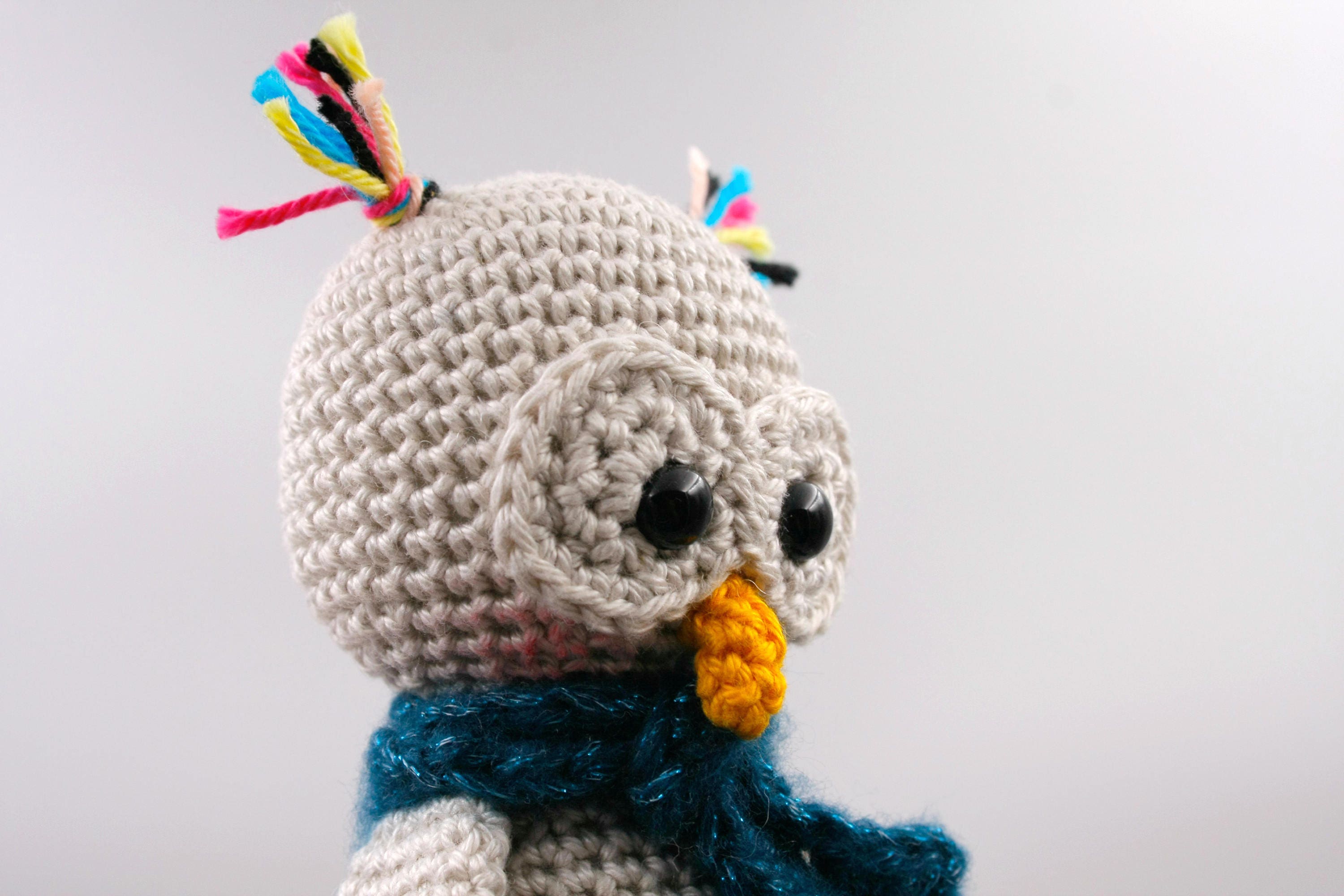 Patron au crochet: Eda la mini chouette - Etsy Canada