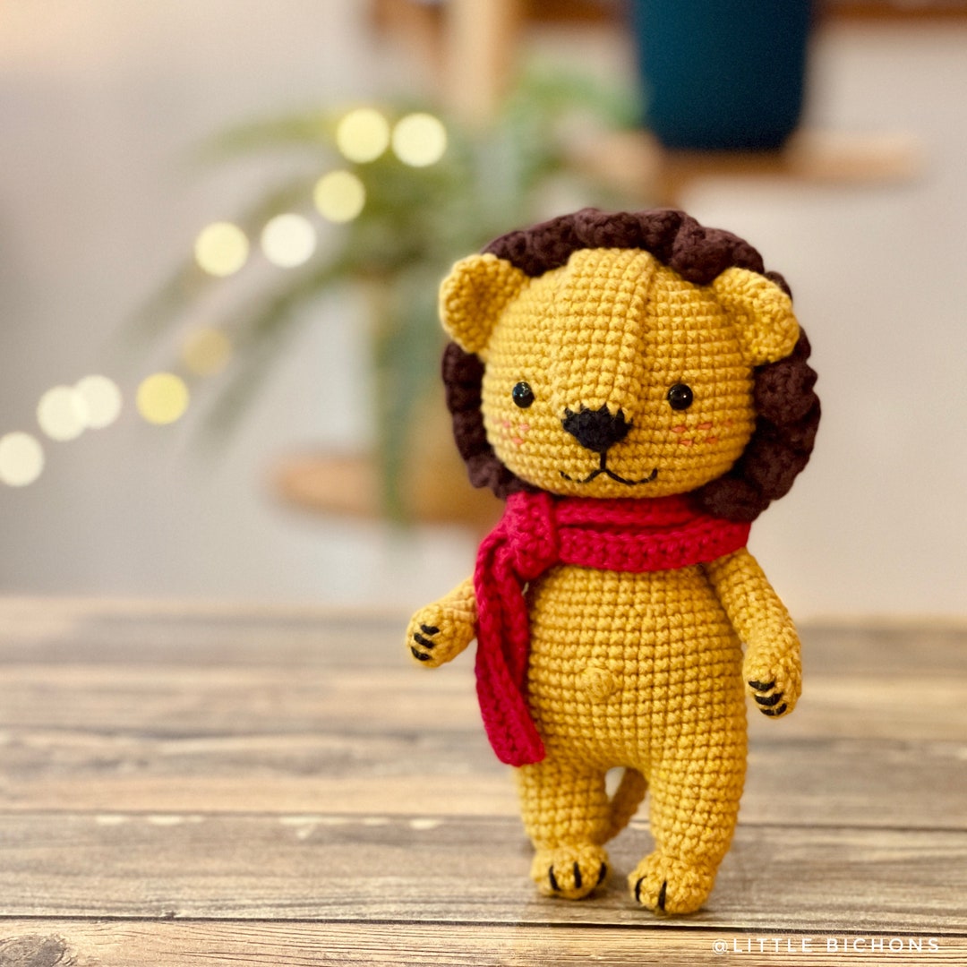 Venezio the Lion | PDF Crochet Pattern - Etsy