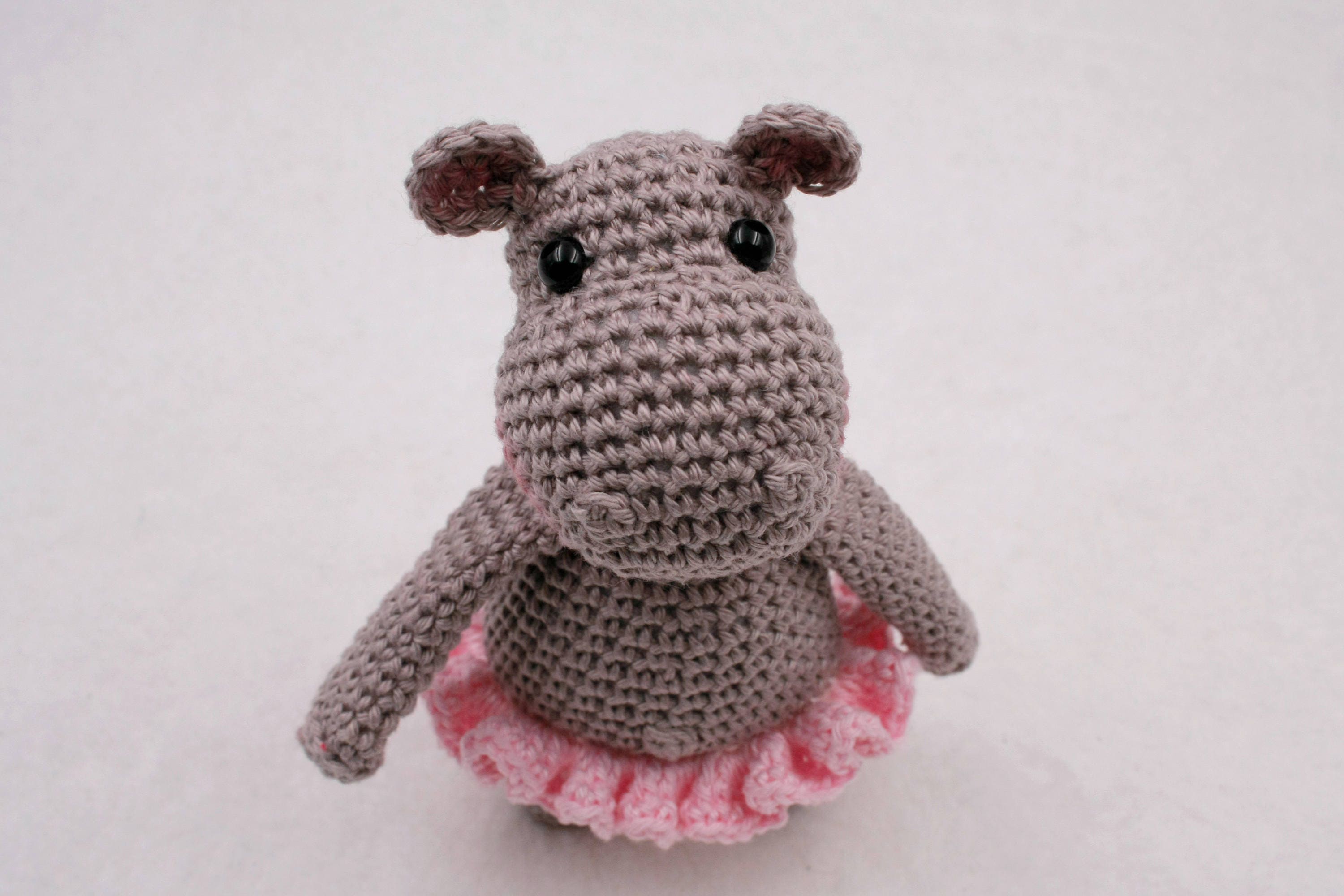 Crochet Pattern - Flora the Mini Hippopotamus - Etsy