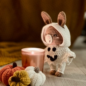 Henry the Ghost Bunny | PDF Crochet Pattern - Etsy
