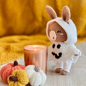 Henry the Ghost Bunny | PDF Crochet Pattern - Etsy