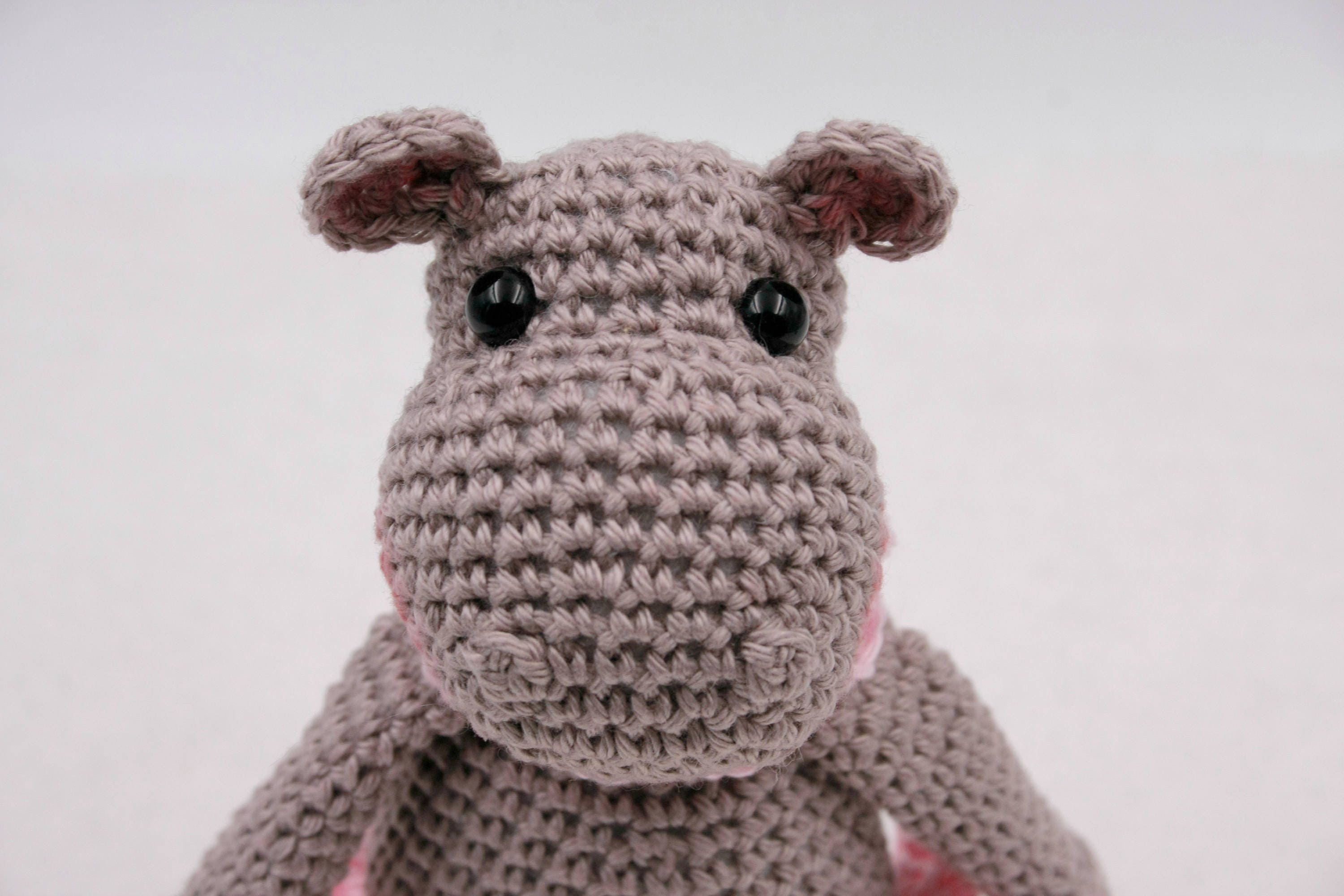 Crochet Pattern - Flora the Mini Hippopotamus - Etsy