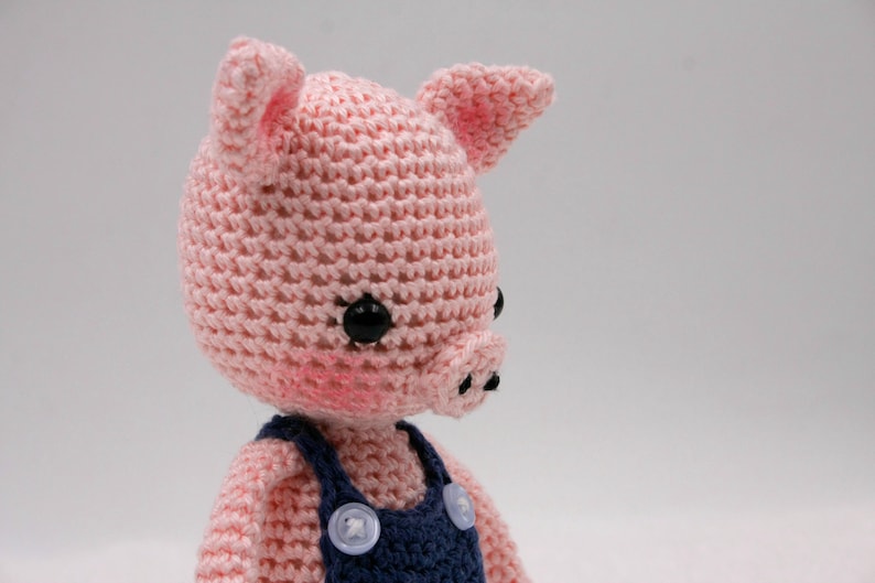 Crochet Pattern: Tommy the Mini Pig - Etsy