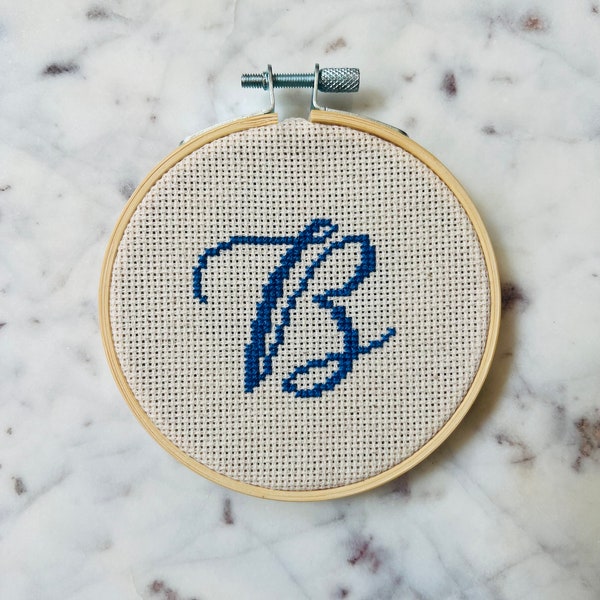 Crossstitch Monogram - Etsy