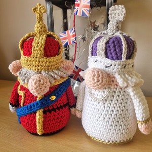 QUEEN CAMILLA Coronation Gonk - Crochet Pattern Only - US Terminology ...