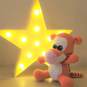 Collectie Beer, Tijger, Ezel, Konijn & Knorretje Amigurumi Alleen 5 ...