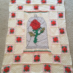Rose Blanket - Crochet Pattern Only - Etsy