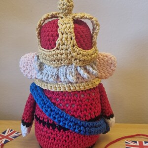 KING CHARLES 111 Coronation Gonk Crochet Pattern Only US Terminology ...